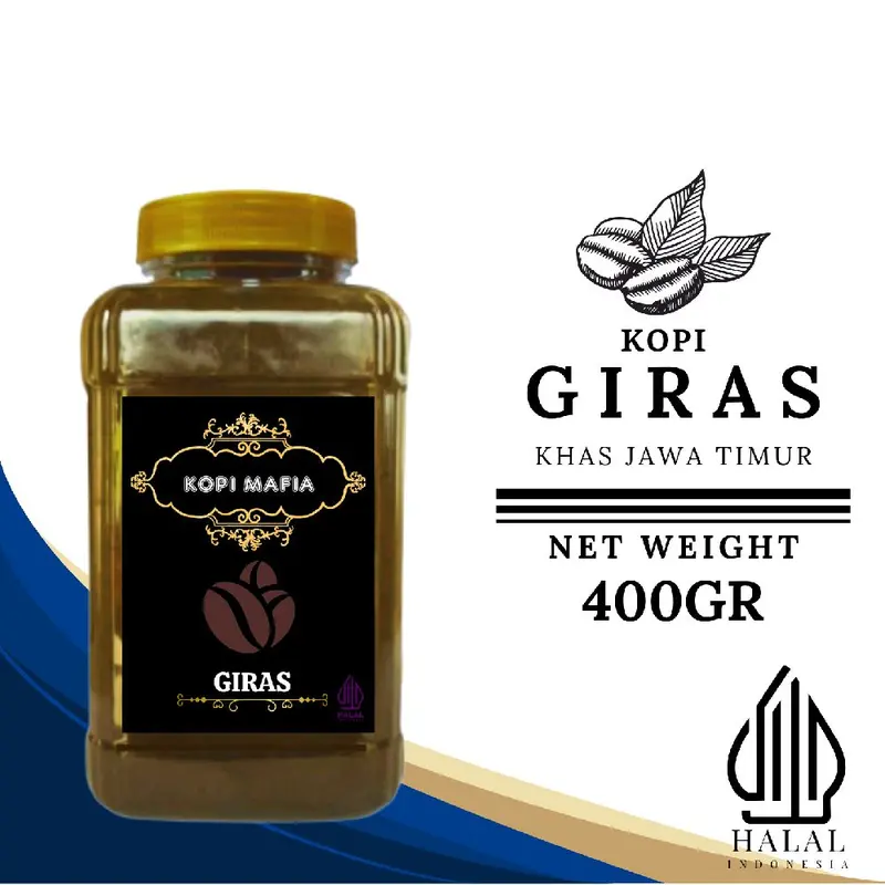 kopi giras kemasan toples 400 gram mantap dan praktis Robust - Shop ...