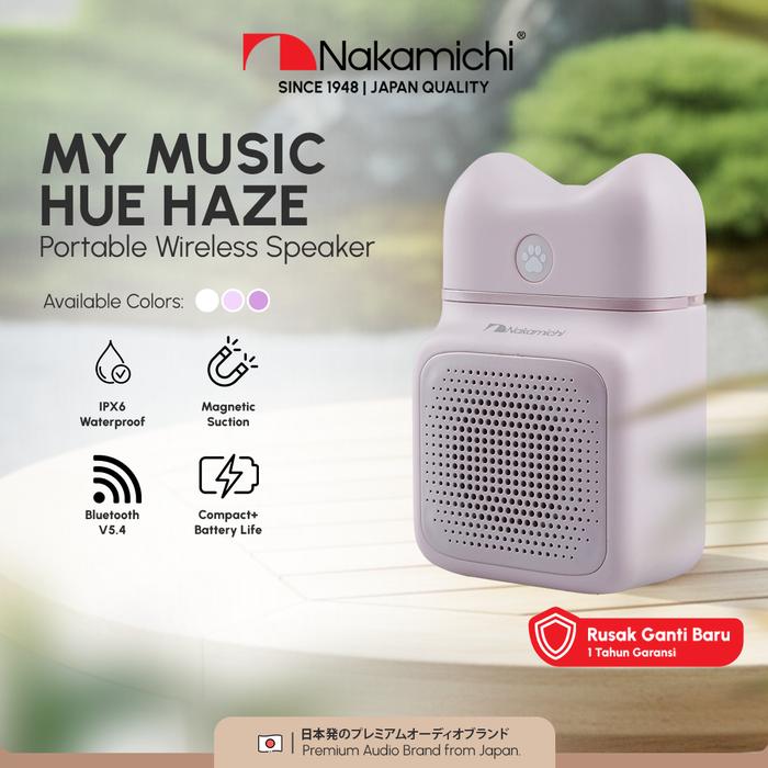 Promo Nakamichi My Music Hue Haze Speaker Bluetooth Wireless Magnetic ...
