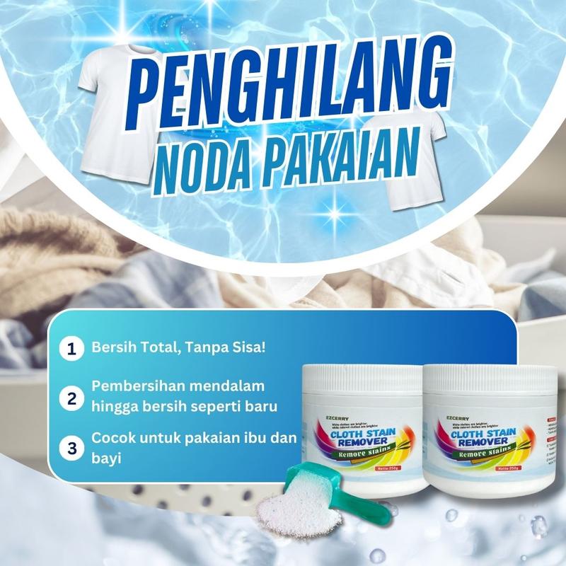 BUNDLING 2 PRODUK EZCERRY Pembersih noda baju membandel/Pembersih ...