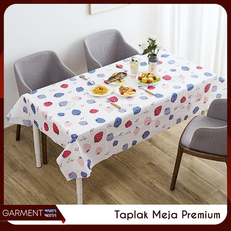 Taplak Meja Makan Kotak BESAR Ruang Tamu Anti Air Tebal Premium - Shop ...