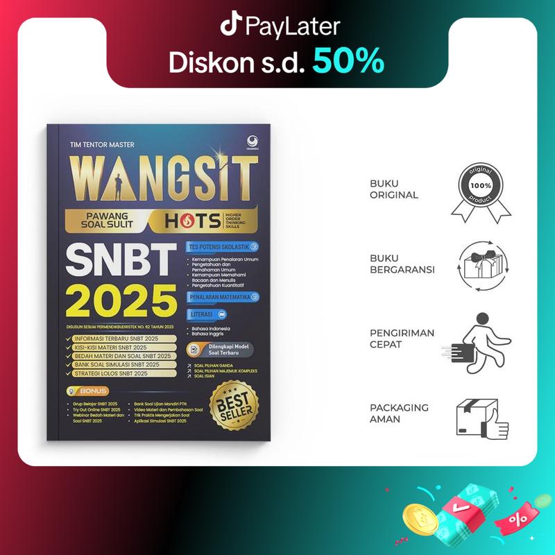 WANGSIT (PAWANG SOAL SULIT) HOTS SNBT 2025 - Tim Tentor Master - Shop ...
