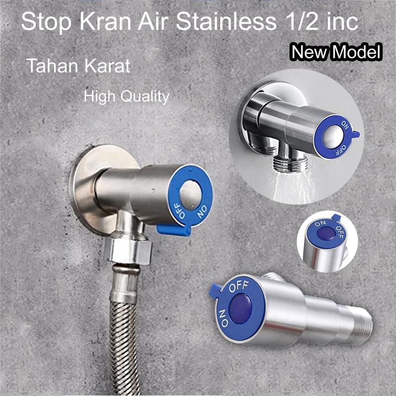 Stop Kran Single Bahan Stainless/Abs 1/2 Inch New Model SKS 86 - Shop ...