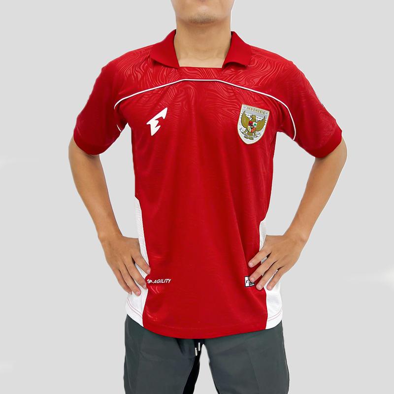 Jersey Timnas Home Terbaru dengan bahan topo embos berpori batik - Shop ...