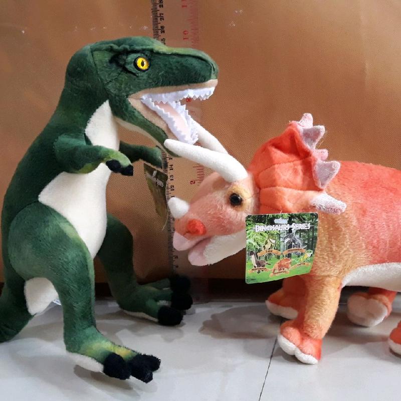 Boneka Dinosaurus Trex S T Rex Binatang Purba Brontosaurus Boneka ...