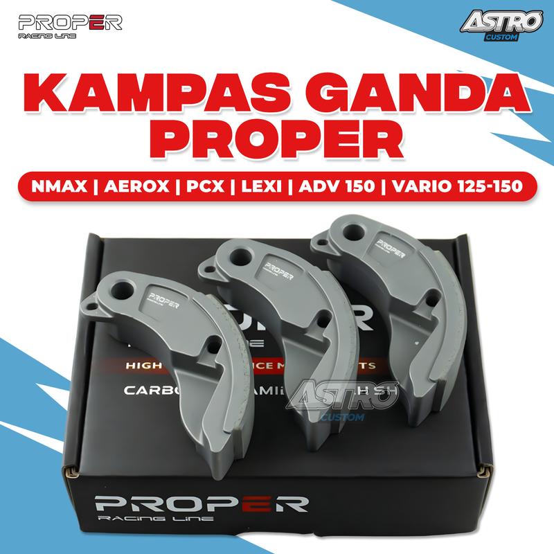 Proper Kampas Ganda Nmax Vario 125 Vario 150 160 PCX ADV Aerox Lexi Mio ...