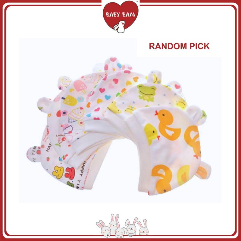 BABY BAM Baby Soft Cotton Newborn Hat - Cute Design Bear - C06 - TikTok ...