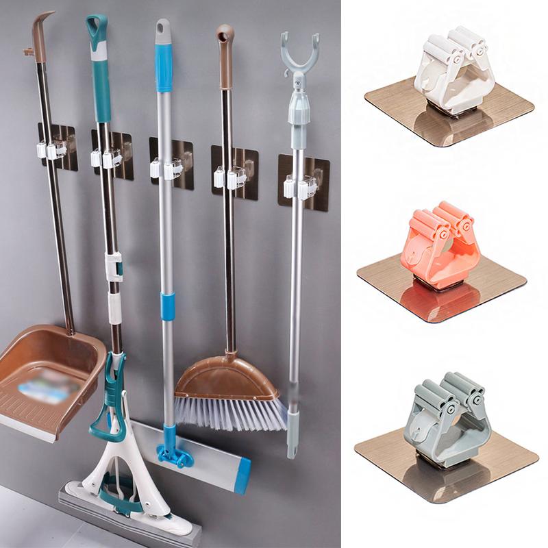 1 Pc Suction Hanging Pipe Hooks Multi-Purpose Broom Hanger Home ...