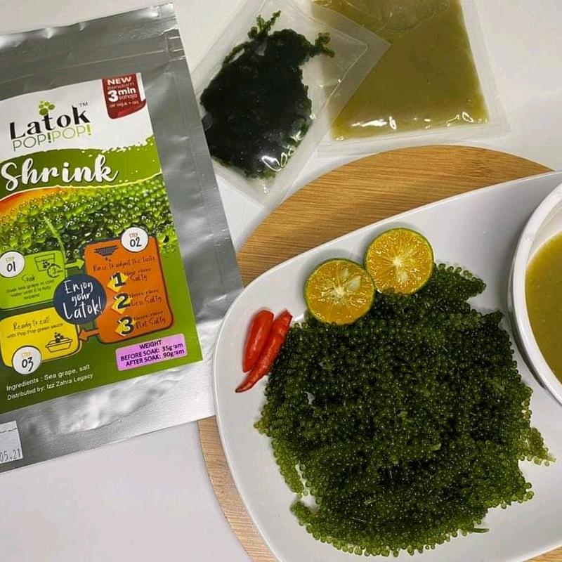 *Alumibeautyworkz* LATOK POP POP SHRINK Snack Seaweed - TikTok Shop ...