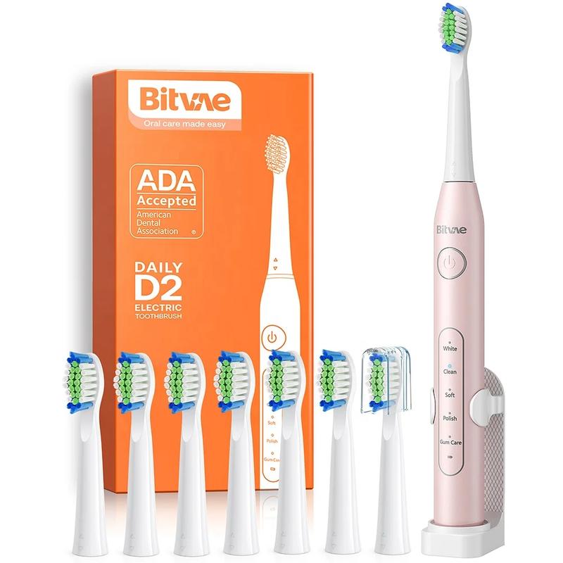 Bitvae Electric Toothbrush for Adults - Ultrasonic Electric ...