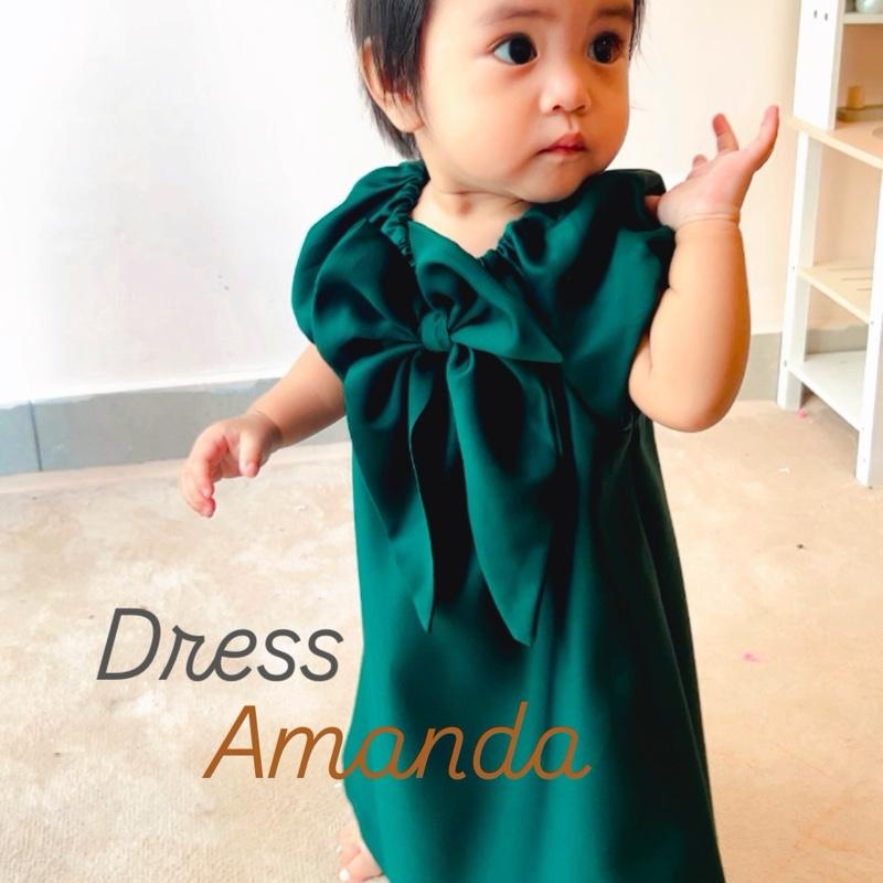 AMANDA Sain Premium Dress Newborn -4y - TikTok Shop Malaysia