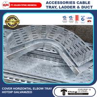 Jual Cover Horizontal Elbow Tray W50 s/d 1000mm - Hotdip Galvanize merk ...