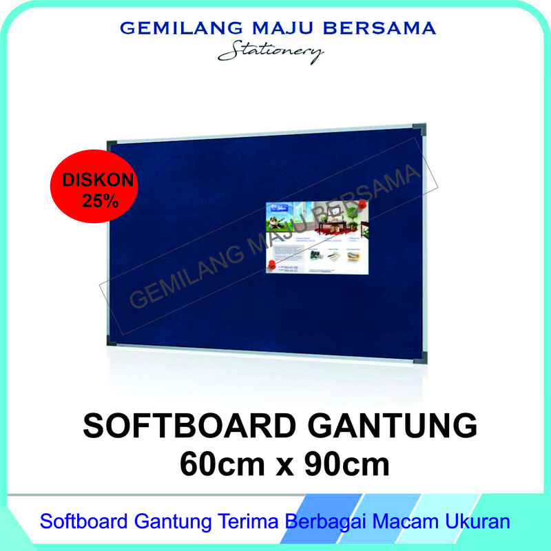 Papan Mading Karpet Softboard Gantung Maxi 60 x 90 - Shop | Tokopedia
