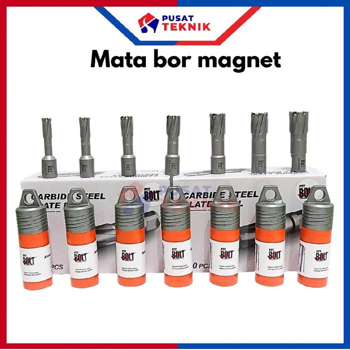 Jual PTT-BOLT Mata Bor Jetbroach Mata Bor Magnet 12-35mm Mata Bor Tct ...