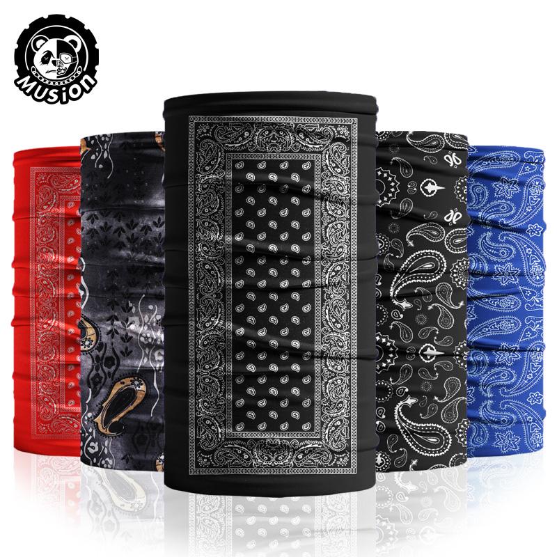 Topeng Muka Balaclava Bandana, Rekaan Paisley, Sesuai untuk Berbasikal ...