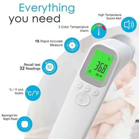 Infrared Forehead Thermometer Gun - Non-Contact Digital Baby - TikTok ...