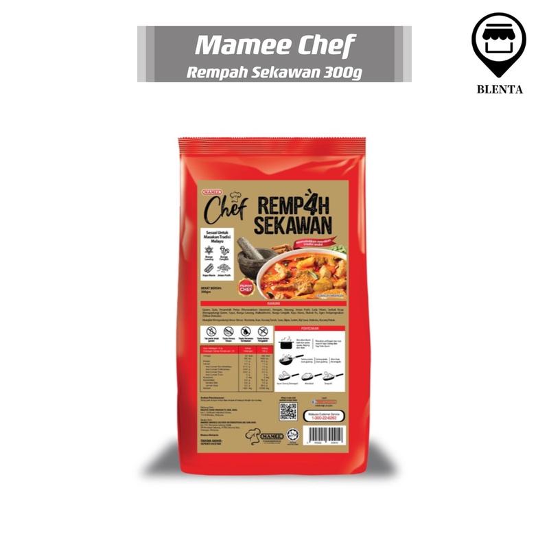 Mamee Chef Rempah Sekawan 300gSG READY STOCK - TikTok Shop Singapore