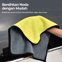 Jual Kain Lap Microfiber Premium Mobil Multifungsi 30x30cm Tebal ...