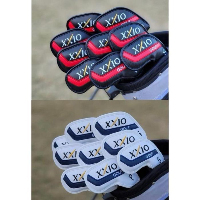 Jual XXIO Golf Iron Set Headcover Premium PU Sarung Pelindung Stik Golf ...