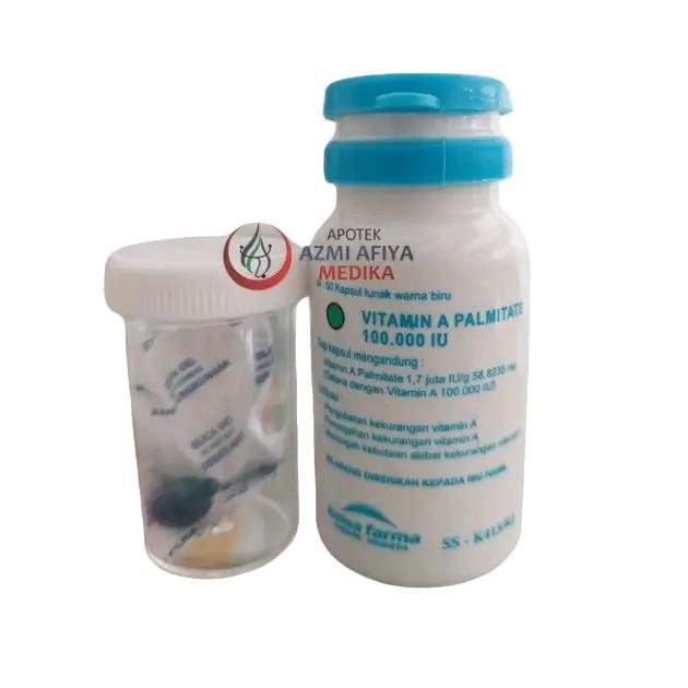 Vitamin A 100.000 IU Kapsul Biru Harga satuan - Shop | Tokopedia