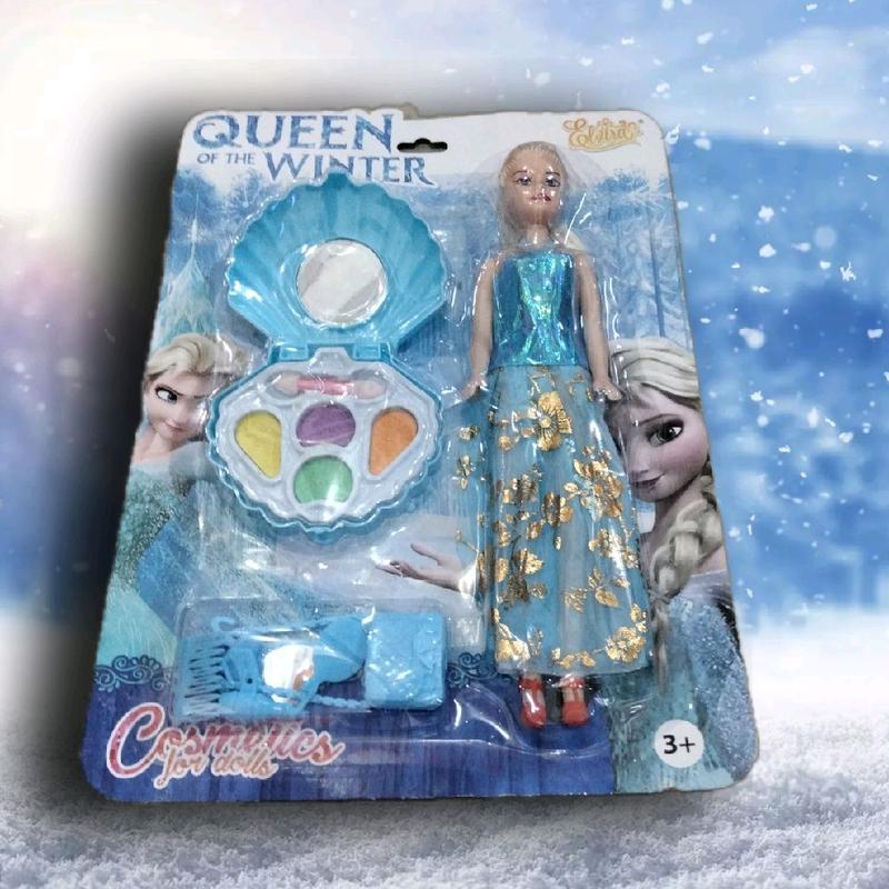 Mainan Boneka Barbie+Make Up karakter Queen of the winter+Th - Shop ...