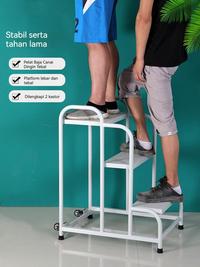 Jual Reaim Tangga Dorong 3/4/5 Step dengan Roda Muat 500kg Supermarket ...