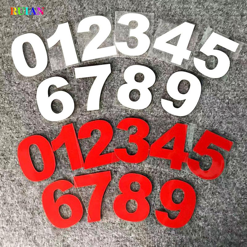 0~9 Reflective Number Stickers DIY Random Combination Number - TikTok ...