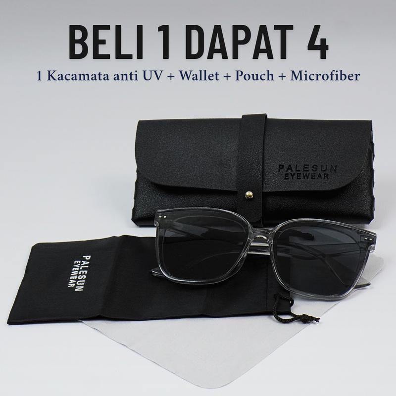 [COD]Beli 1 Dapat 4! Kacamata TR90 Hitam UV400 Anti-UV Polarized - Shop | Tokopedia