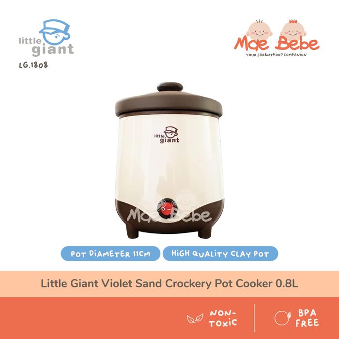 Jual Little Giant LG.1808 Violet Sand Crockery Clay Pot Slow Cooker ...