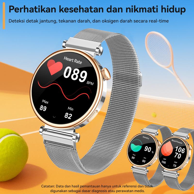 GMOVE GW63 PLUS 1.28’’ Amoled Bluetooth Call Smart Watch Heart Rate ...