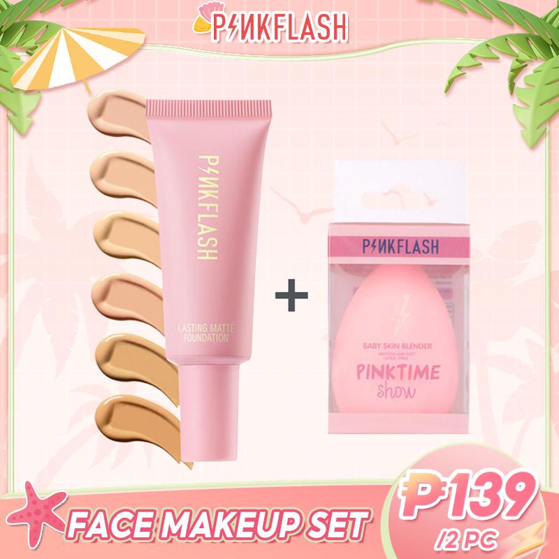 PINKFLASH Full Coverage Long-wear Oil Control Matte Foundation - TikTok ...