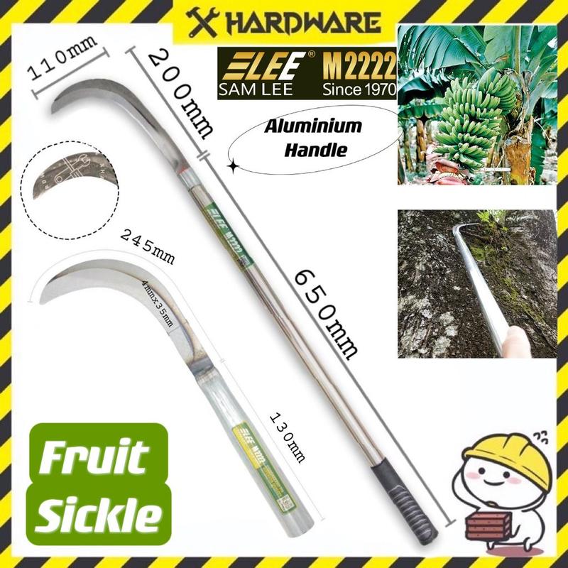SAMLEE M2222 Heavy duty fruit sickle FSD0601/Long handle Fruit - TikTok ...