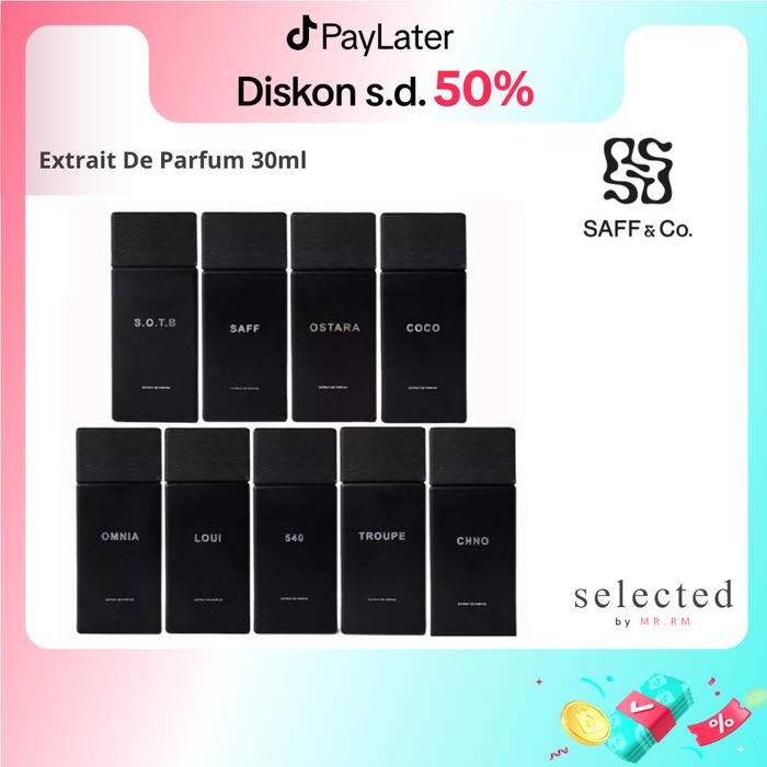 Promo SAFF & CO - Extrait De Parfum All Varian Saff and CO - LAS POZAS ...