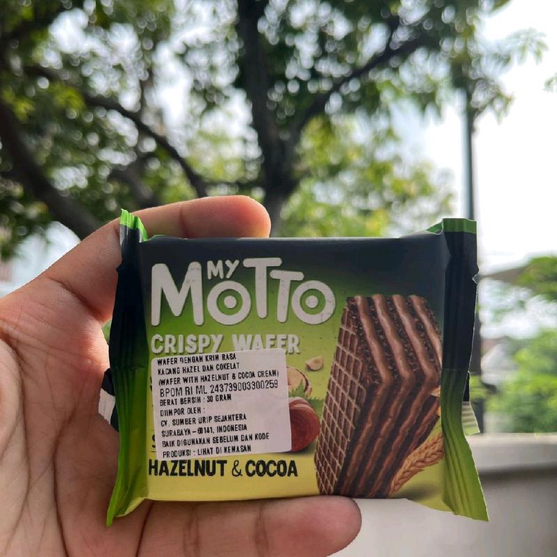 Motto Wafer Hazelnut/Cocoa/Tiramisu - Shop | Tokopedia