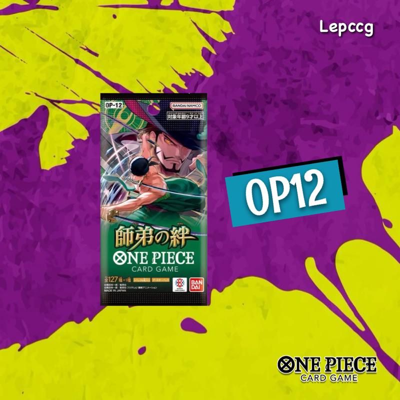 ONE PIECE TCG OP12 [BOOSTER PACK] BANDAI - TikTok Shop Malaysia