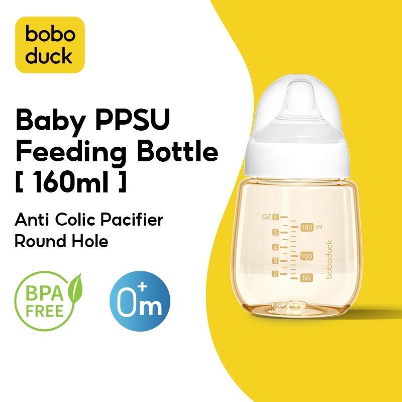 Boboduck [ 5oz/160ml ] Baby PPSU Milk Bottle Wide Neck Feeding - TikTok ...