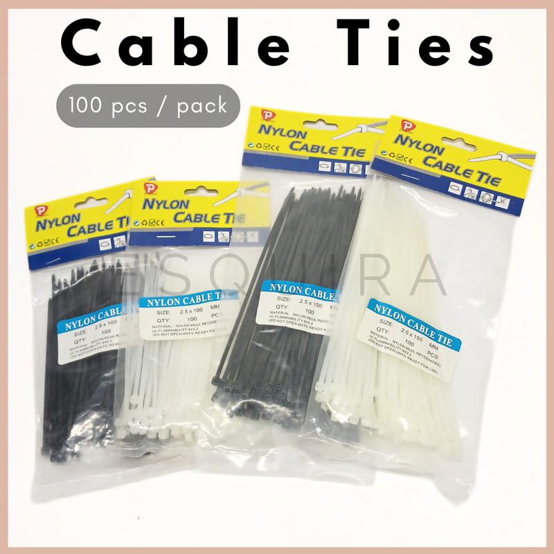 Cable Ties / Kabel Tie / Pengikat Bungkus Makanan 10 Cm / NCTP100 ...