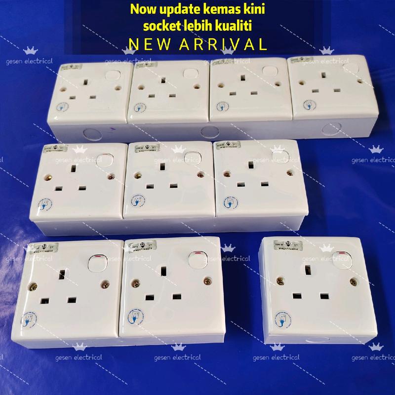 Extension socket/ Trailing socket base complete wire 1G, 2G, - TikTok ...