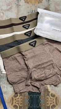 [Set 4 Keping] Seluar Dalam Lelaki Boxer Longgar Kapas Bernafas ...