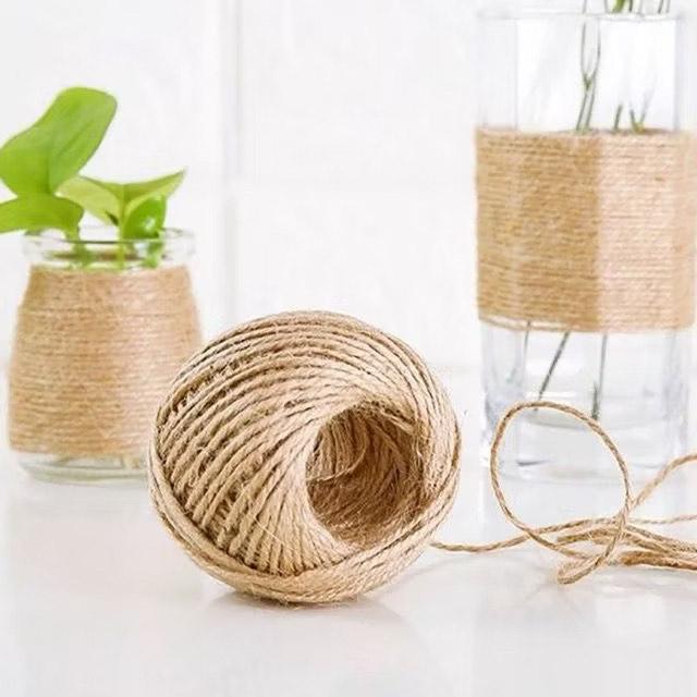 Tali Guni Jut Kraf Tangan Hiasan 2mm*50m - Ready Stock / Jut - TikTok ...