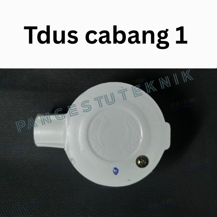 Jual T Dus Cabang 1 / Tee Dus / T Dos tdus Jalur Listrik Putih 20MM 20 ...