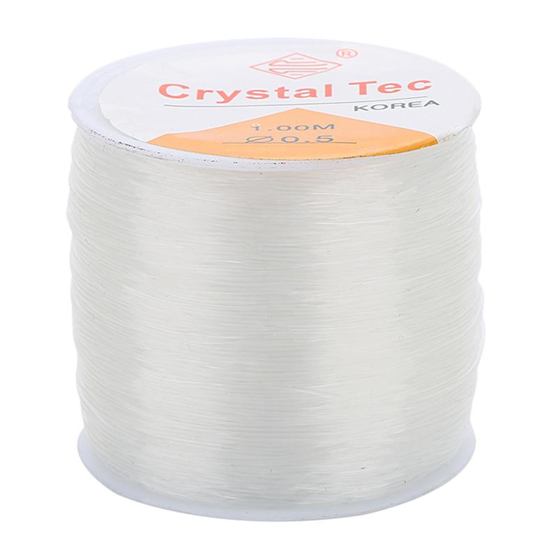1 Roll Elastic Jewelry Thread Rubber Thread Transparent Thread - TikTok ...