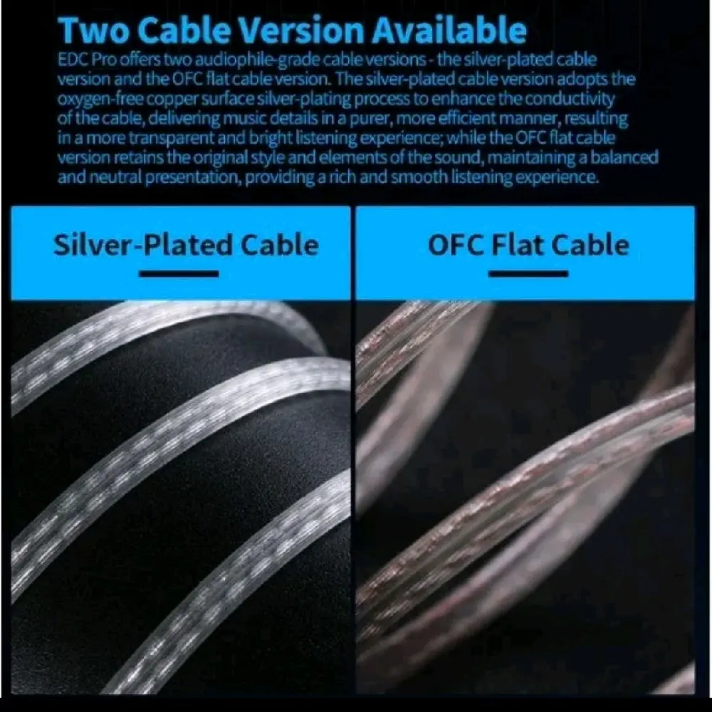 EARPHONE DYANMIC PLAT KZ EDC PRO DENGAN HASIL PLAT DAN KUALITAS JERNIH ...