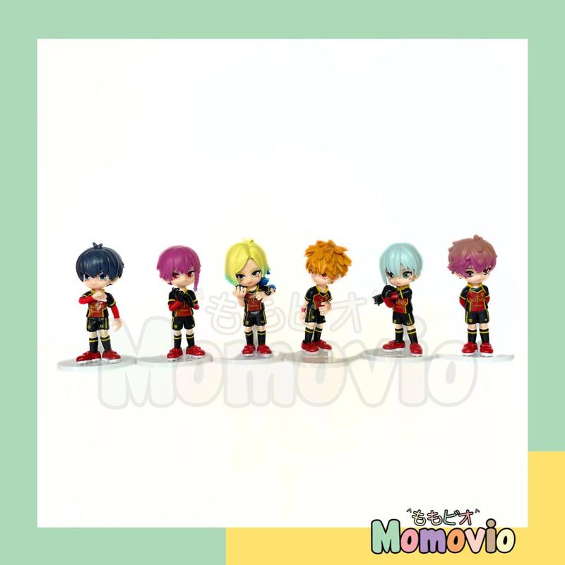 Blue Lock Chibi Action Figure Kaiser Kunigami Isagi Kurona Ness - Shop ...