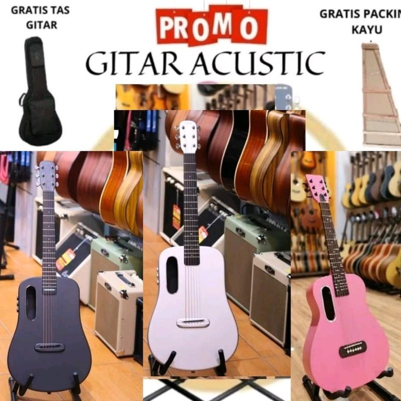 GITAR AKUSTIK 3/4 LV ME TANAM BESI SENAR STRING _ 3THREE.POINT - Shop ...