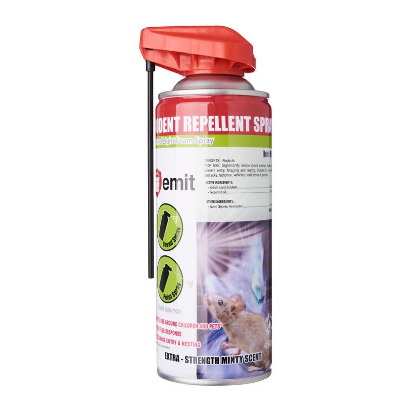 Rat Mouse Rodent Repellent Foam Spray | Non Poison | Effectively ...