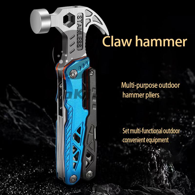 Universal hammer Multi-function 17 in 1 outdoor folding claw - TikTok ...