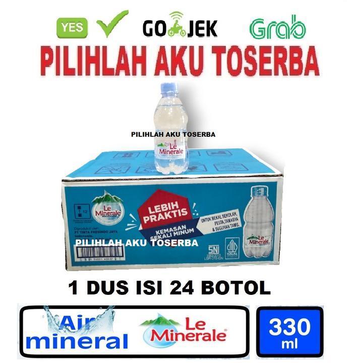 Jual Le Minerale Air Mineral Botol Mini Pet 330 ml - ( 1 DUS ISI 24 ...