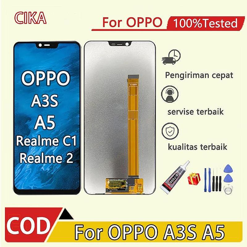 LCD OPPO A3S / oppo A5 / lcd hp Realme C1 / Realme 2 Origina - Shop ...