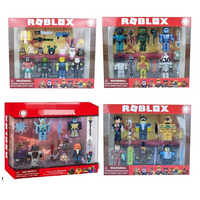 Virtual World Minifigure Roblox Blocks Action 7cm PVC Model Figurines ...