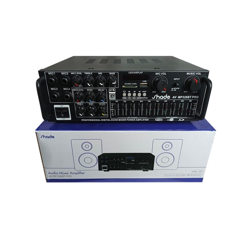 SHADE Amplifier Power Bluetooth AV/MP 326BT Speaker Full Bass Subwoofer ...